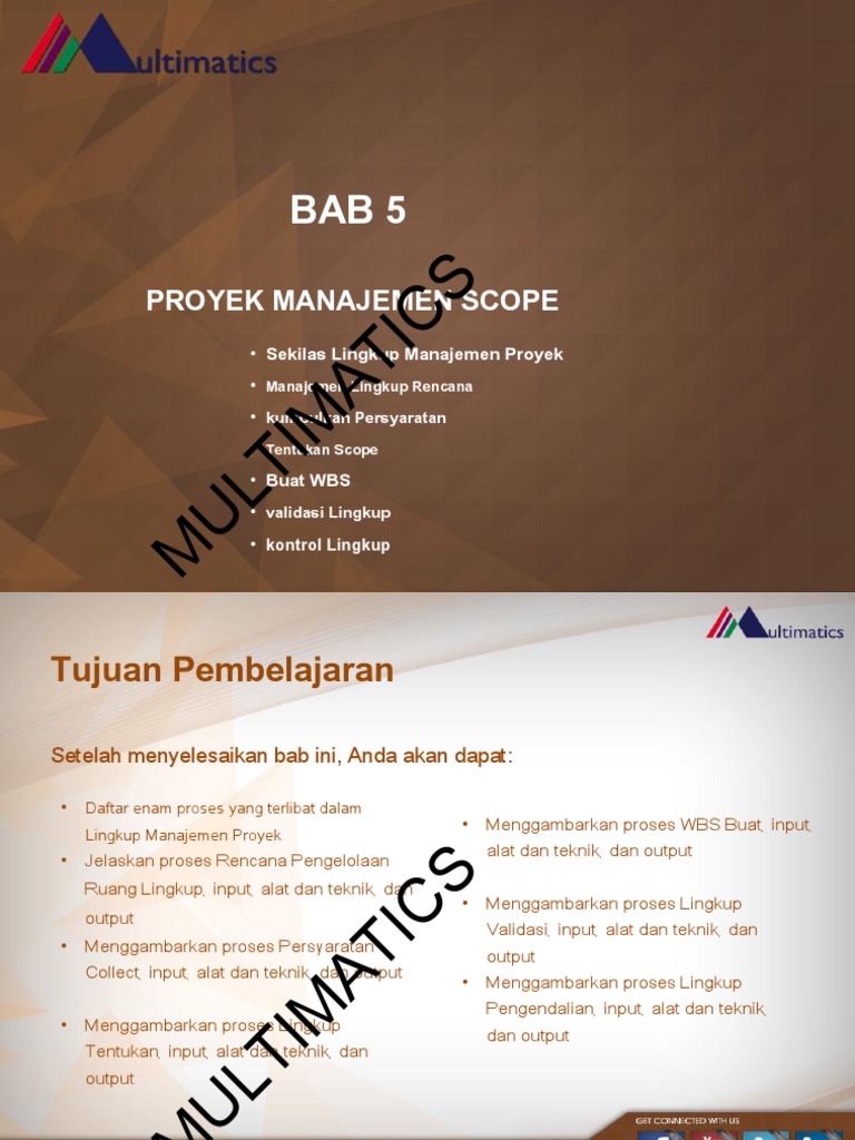 Chapter 5 - Project Scope Management - En.id | PDF