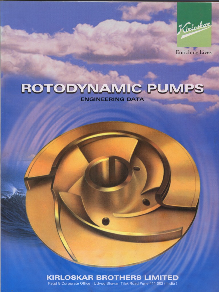 Rotodynamic Pumps by Kirloskar Brothers Limited | PDF
