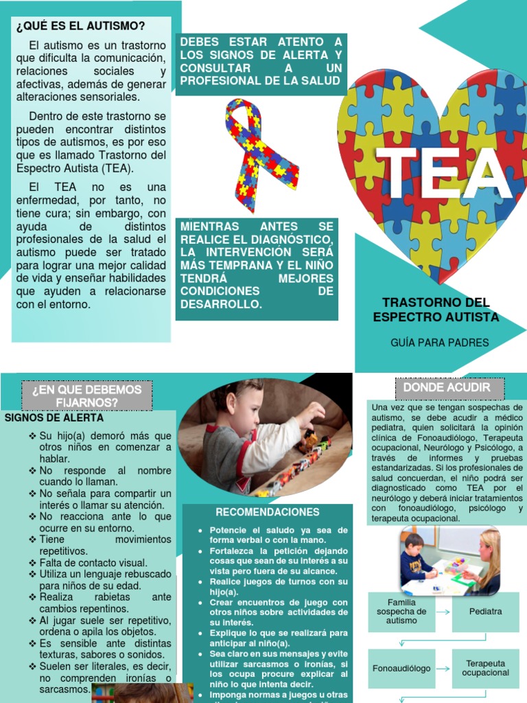 Tea Padres | PDF | Espectro autista | Trastornos mentales y conductuales