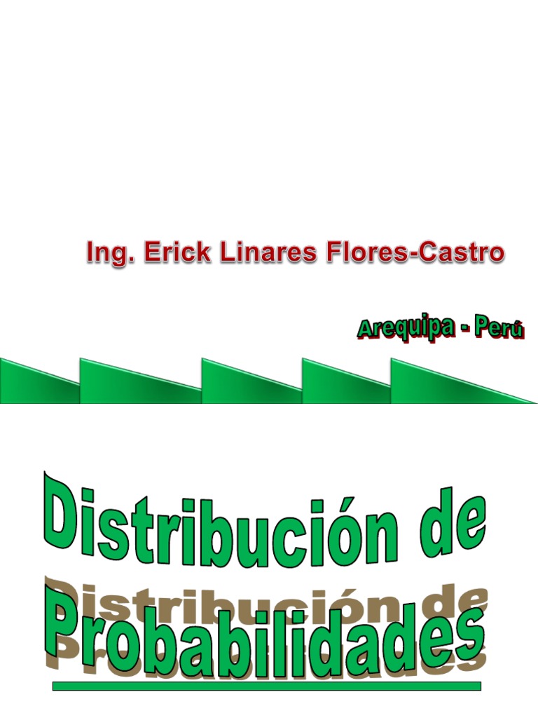 Distribucion Probabilidades | Descargar gratis PDF | Distribución de ...