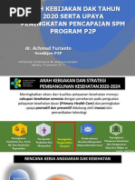 Kebijakan P2PTM Kemenkes | PDF