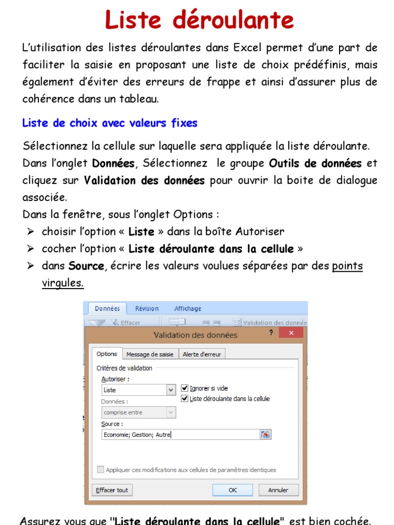 Excel Avancé Cours | PDF | Taxe sur la valeur ajoutée | Microsoft Excel