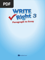 Write Right 1 STUDENT BOOK | PDF