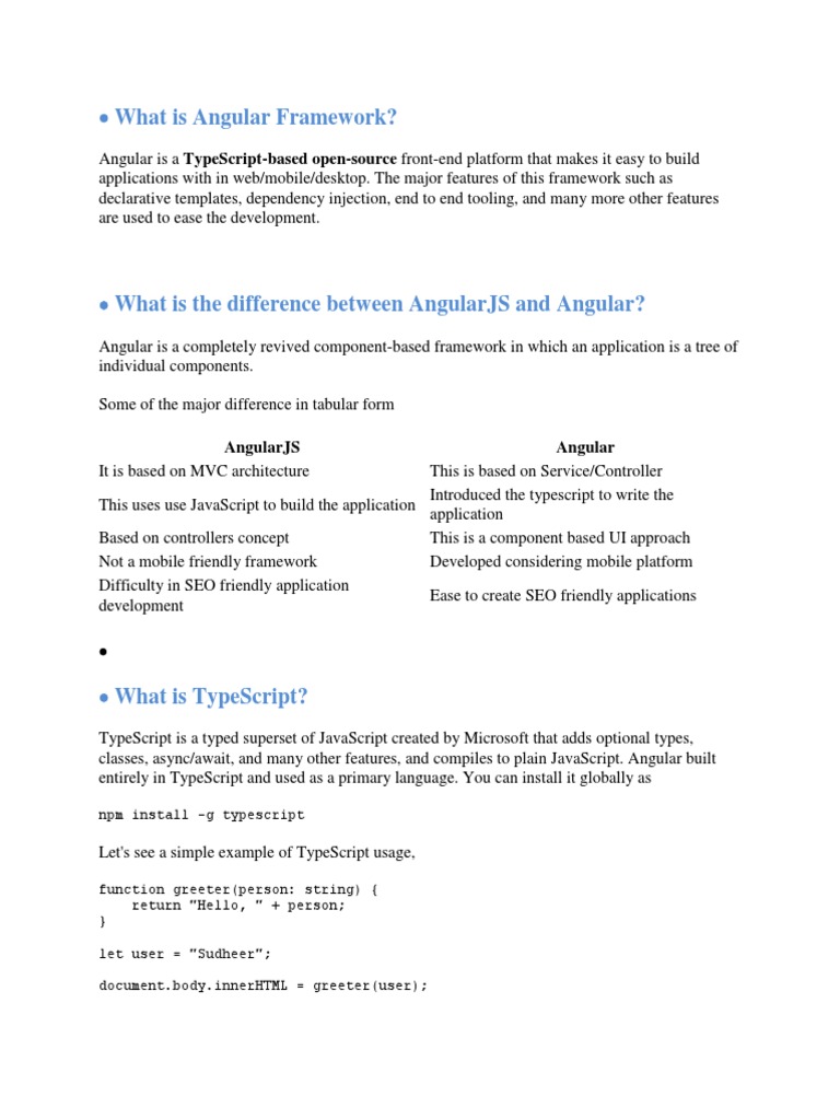 Angular Questions | PDF | Angular Js | Html Element