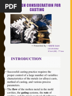 Casting Design Considerations Overview | PDF | Casting (Metalworking ...