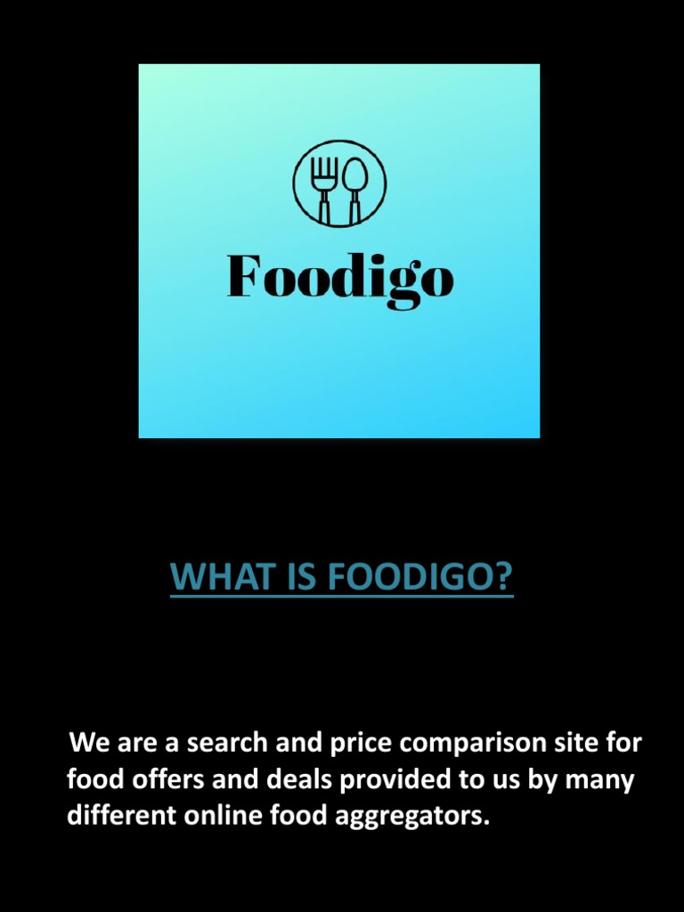 FOODIGO | Download Free PDF | Affiliate Marketing | Mobile App