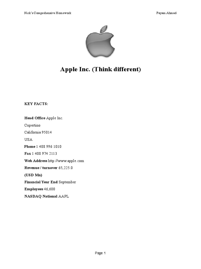 Analysis of Apple Inc.: Evaluating the Tech Giant's Strengths ...