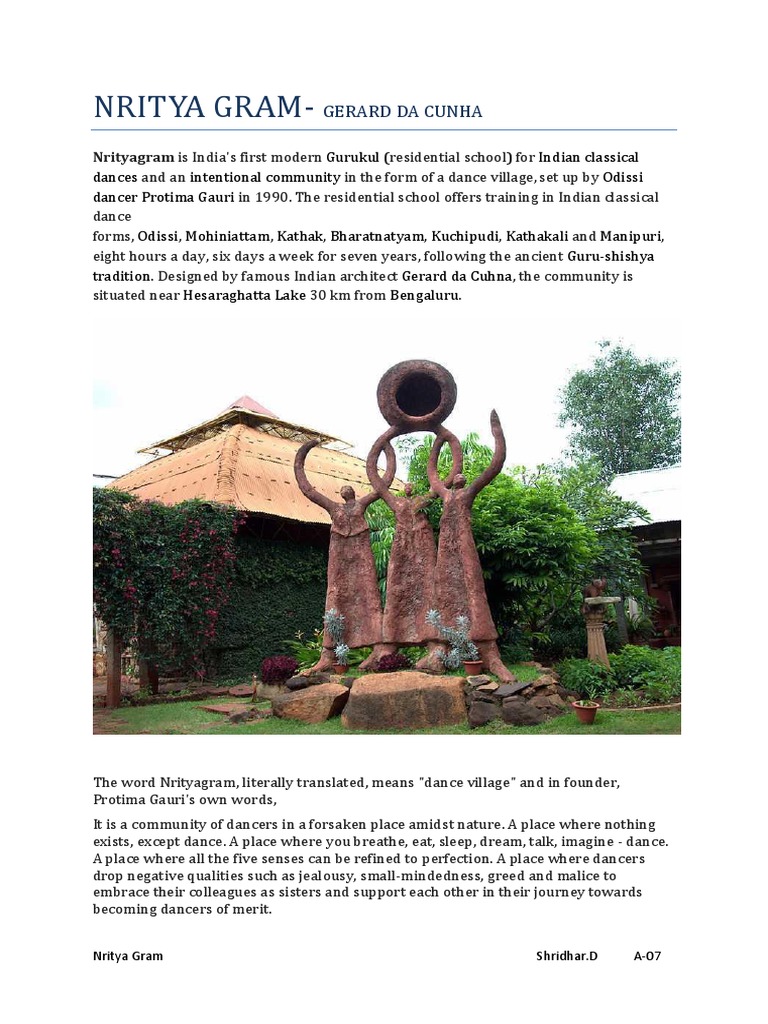 Nritya Gram | PDF | Dances