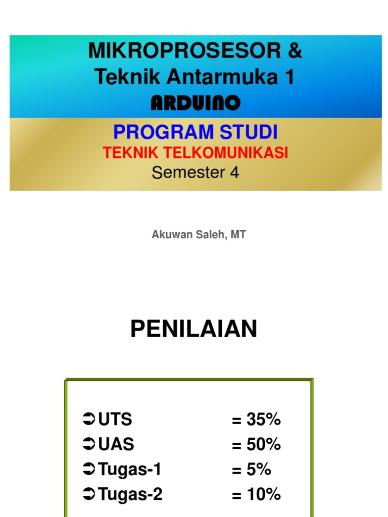 LDR Berbasis Arduino | PDF | Sains & Matematika