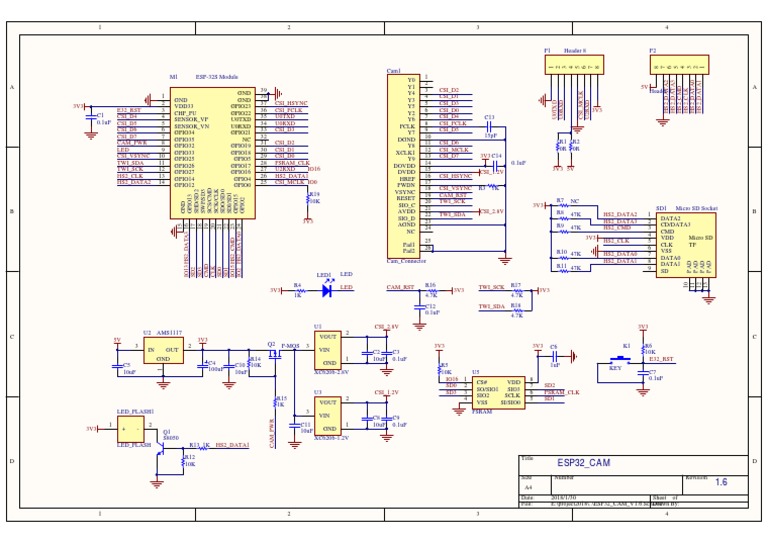 Esp32 Cam V1.6 | PDF
