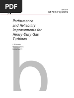 MS5001PA Gas Turbine Fact Sheet | PDF | Gas Turbine | Duct (Flow)