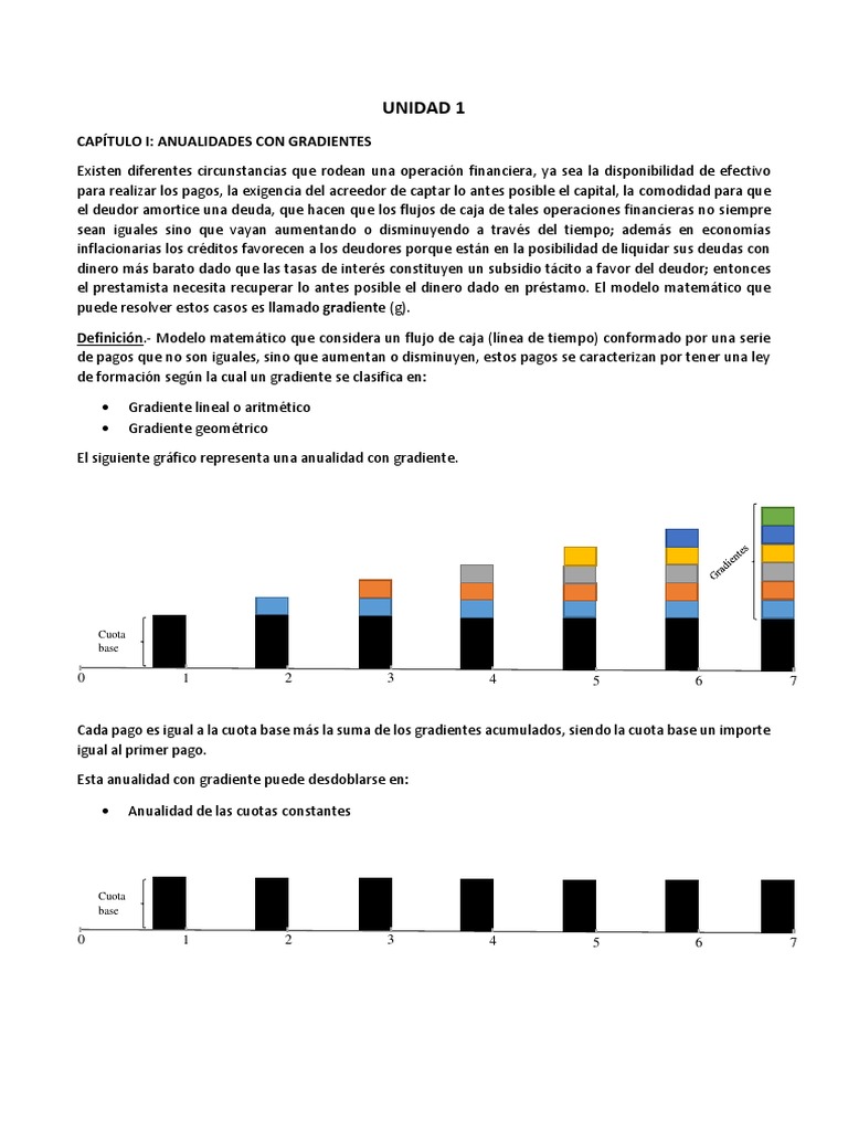 Anualidades Con Gradiente Aritmético PDF | PDF | Deuda | Inflación Anualidades Con Gradiente Aritmético PDF | PDF | Deuda | Inflación