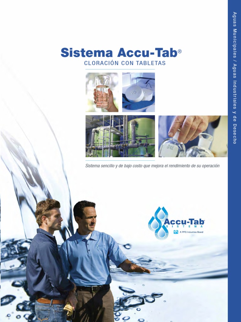 Accu Tab Cloro | PDF | Cloro | Agua