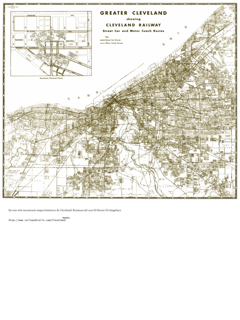 Mapa de Cleveland | PDF