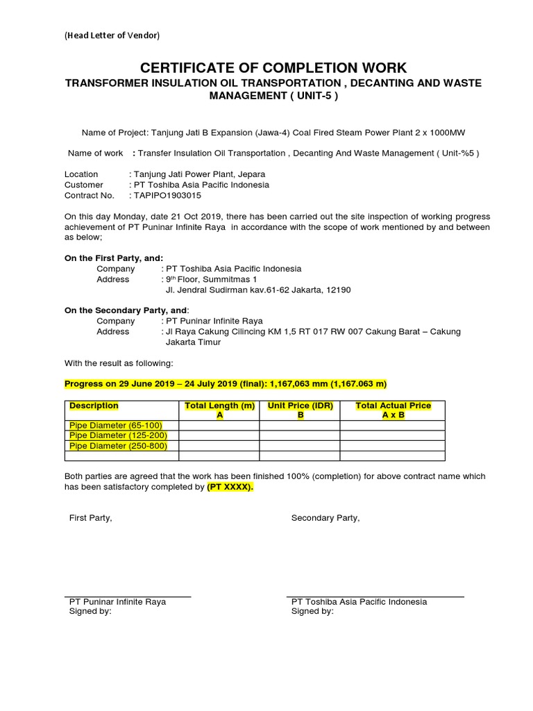 Certificate of Completion | PDF