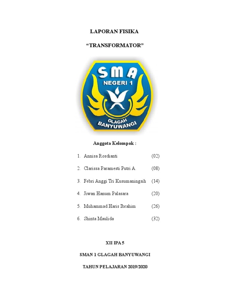 Fisika Laporan Transformator | PDF