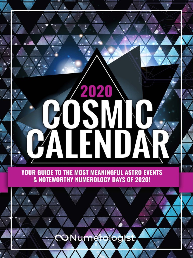 2020 Cosmic Calendar | PDF | Astrological Sign | Eclipse