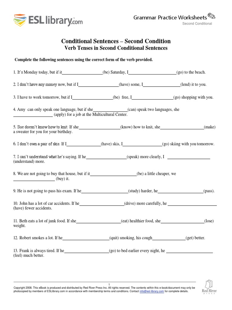 Second Conditional Fun Activities | PDF | E Books | Languages