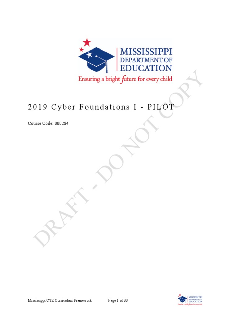 Cyber Foundations 1 2 Curriculum | PDF | Cascading Style Sheets ...