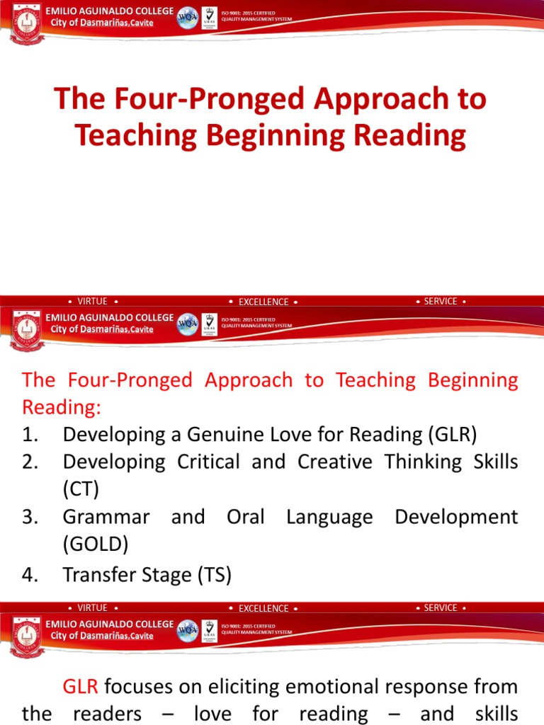 The Four-Pronged Approach | PDF | Reading Comprehension | Human ...