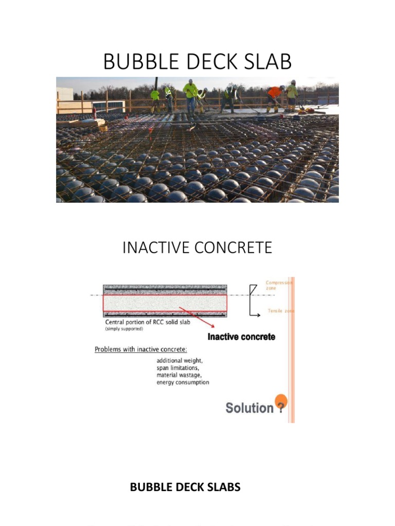 Bubble Deck Slab-1 | PDF | Concrete | Architectural Design