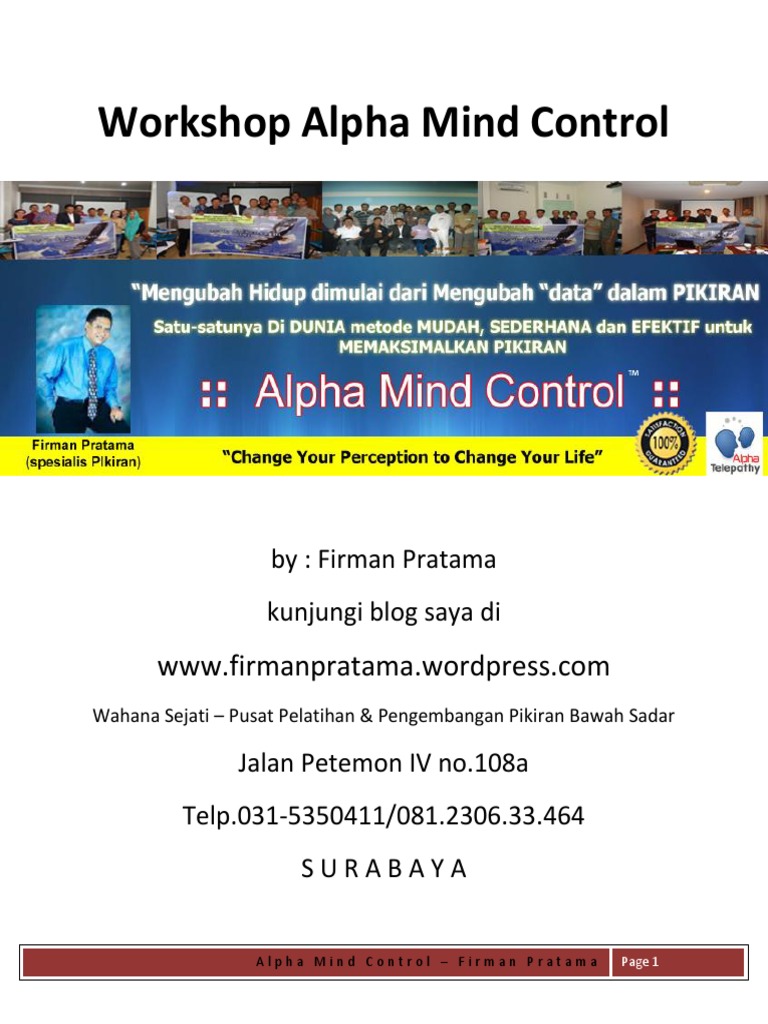 Workshop Alpha Mind Control Pdf Pdf