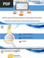 Gamp4 VS Gamp5 | PDF | Verification And Validation | Risk Management