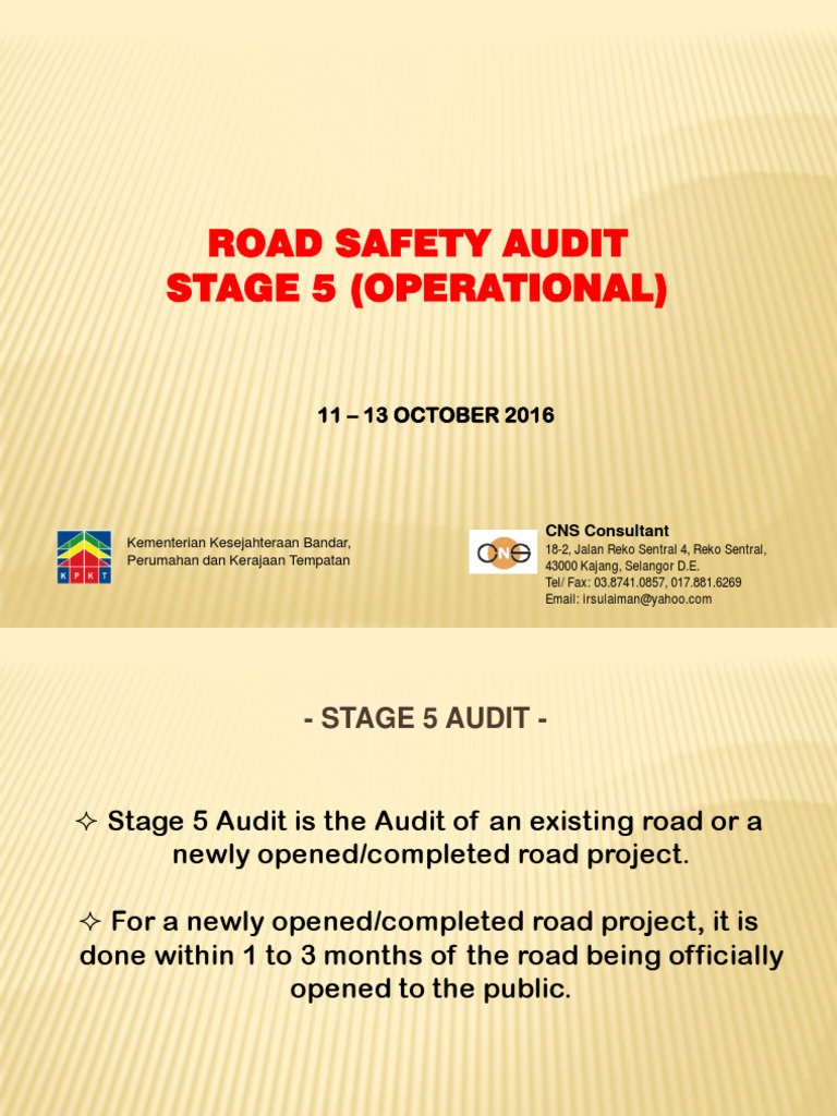 Rsa Stage 5 PDF | PDF | Road | Traffic