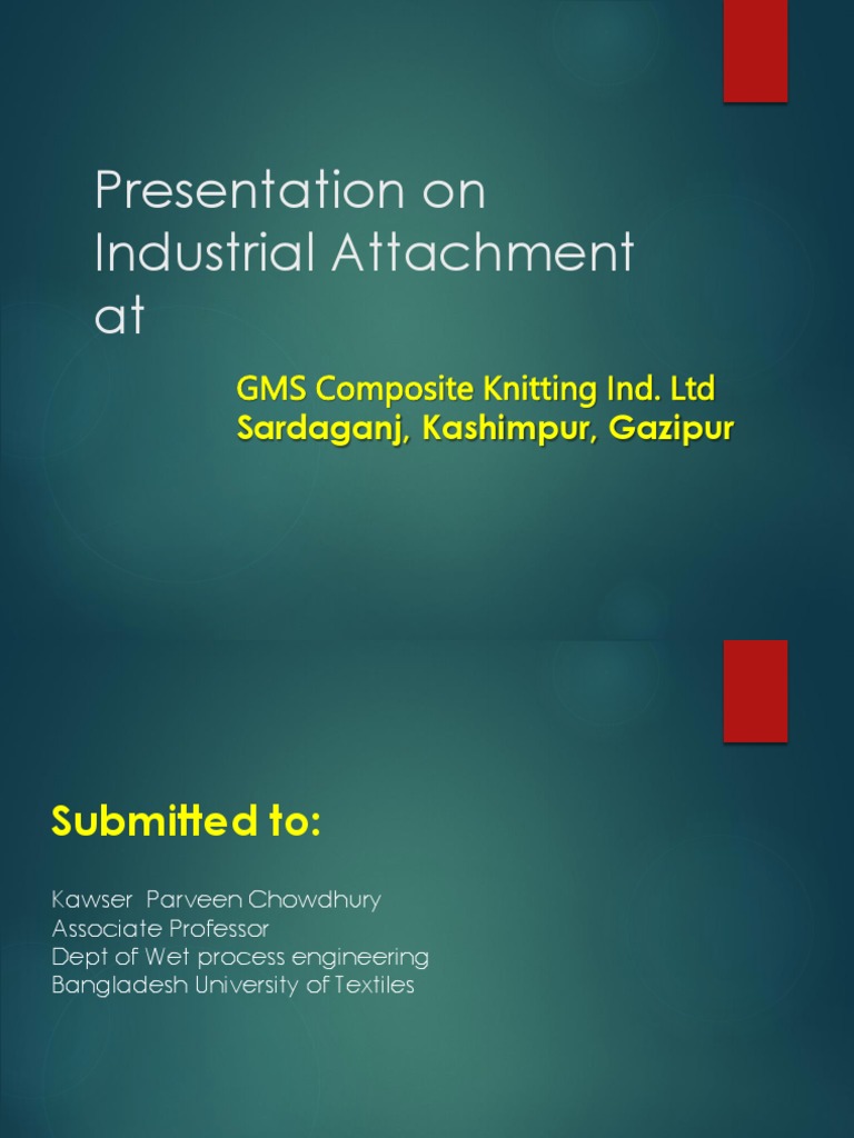 Final Presentation | PDF | Dyeing | Textiles