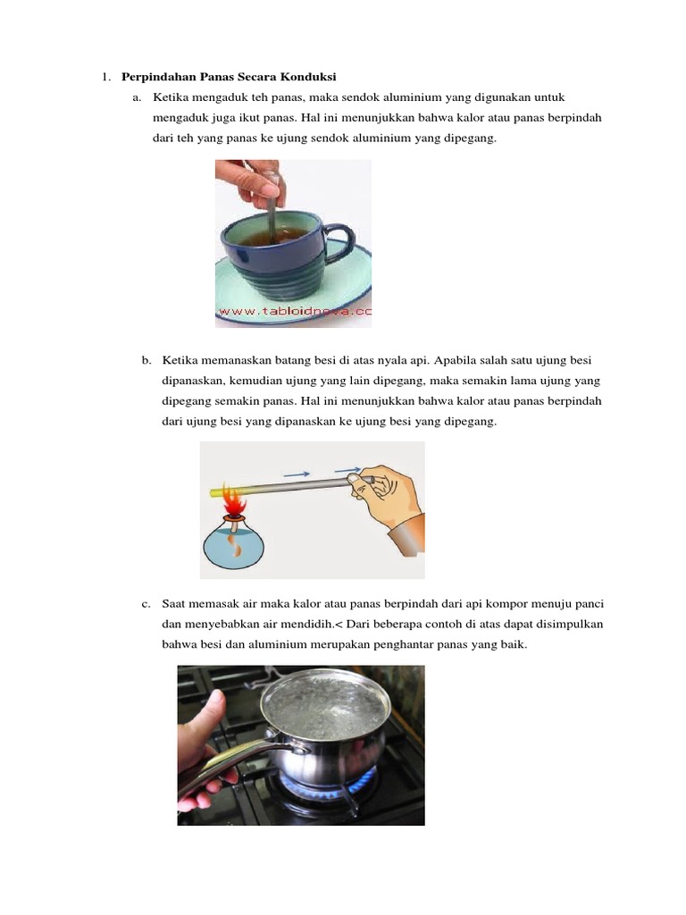 Perpindahan Panas Secara Konduksi | PDF