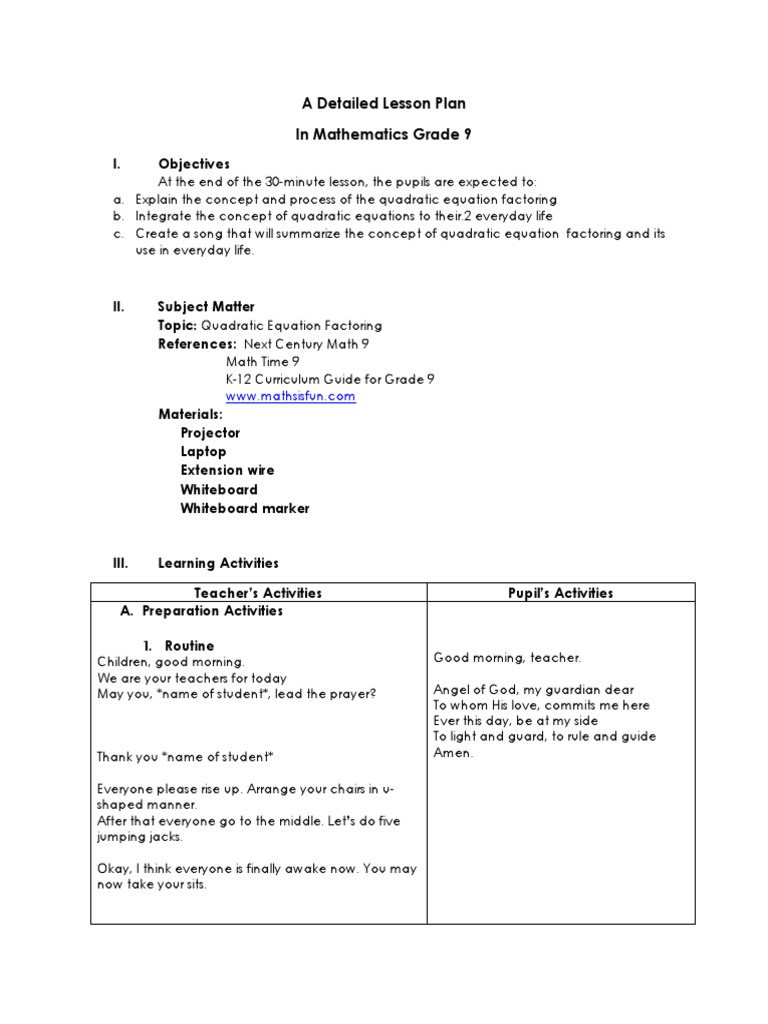 DLP Quadratic Equation | PDF | Square Root | Quadratic Equation