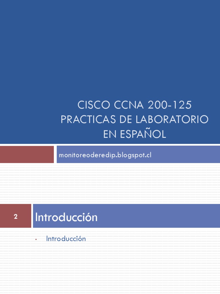 Curso CCNA 200-125 v9.5 | PDF | Certificaciones de Cisco | Dirección IP