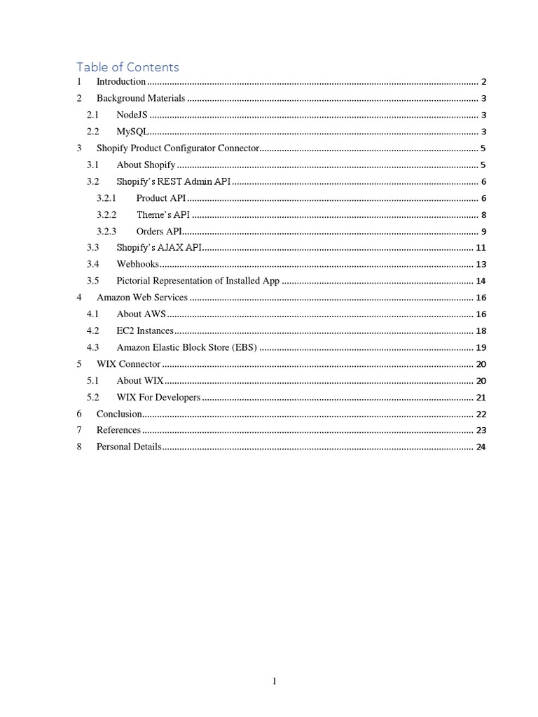 Internship Report | PDF | Amazon Web Services | My Sql