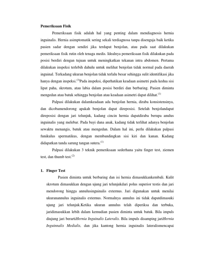 Pemeriksaan Fisik Hernia Pdf