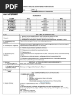 EsP 9 - Modyul 1 DLL | PDF