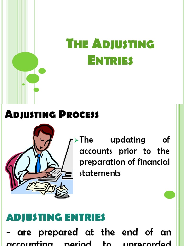 Accounting Adjusting Entries