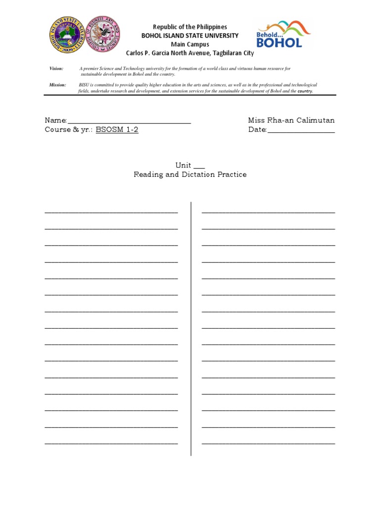 Steno Worksheet | PDF | Inquiry | Further Education