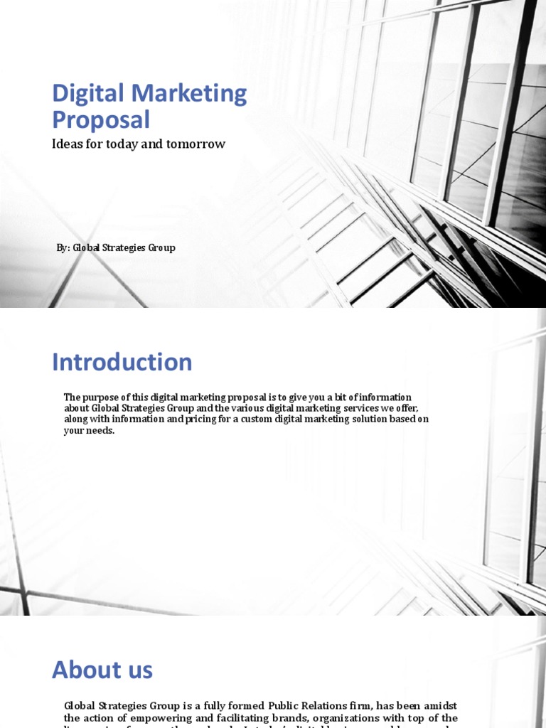 Digital Marketing Proposal Red Mall | PDF | Advertising | Search Engine ...