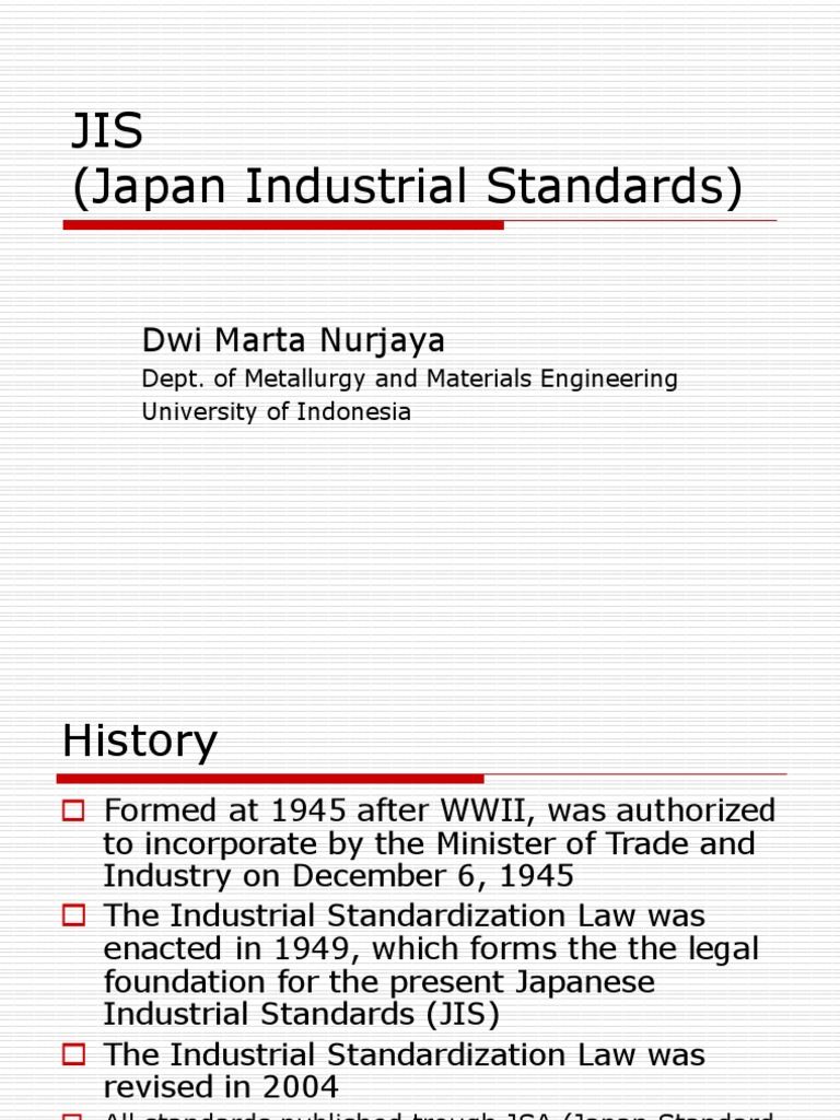 JIS | PDF | Analytical Chemistry | International Organization For ...