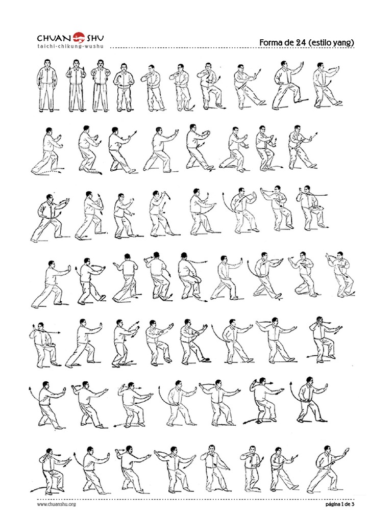 Taichi 24 Movimientos | PDF