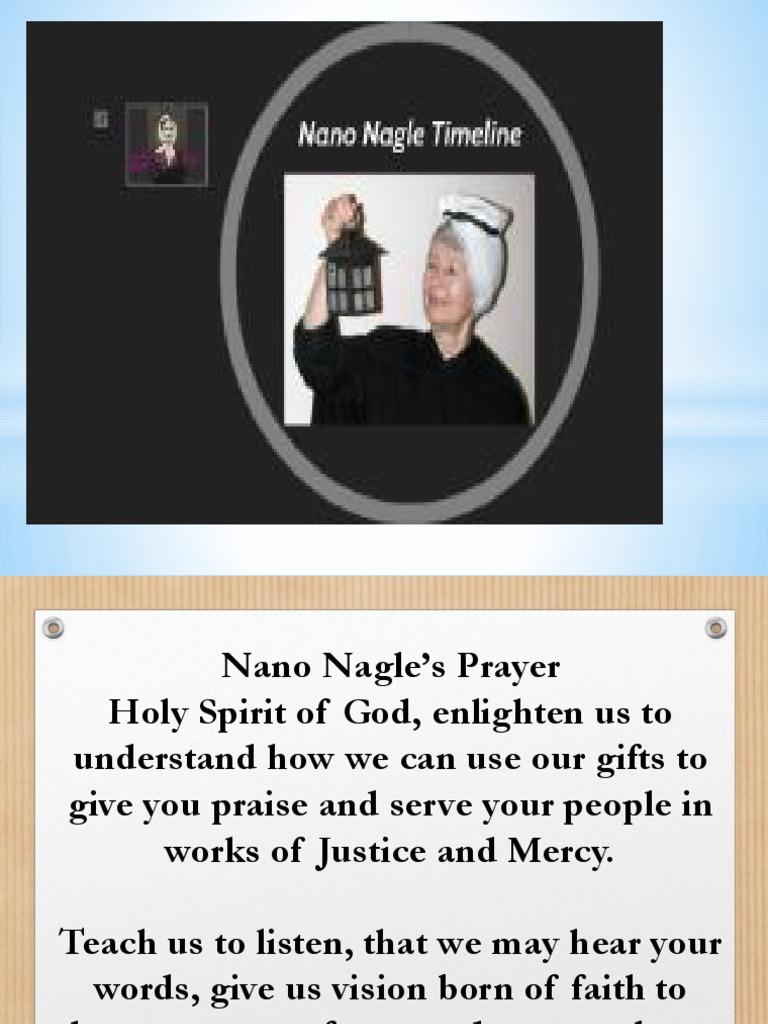 Nano Nagle Life | PDF