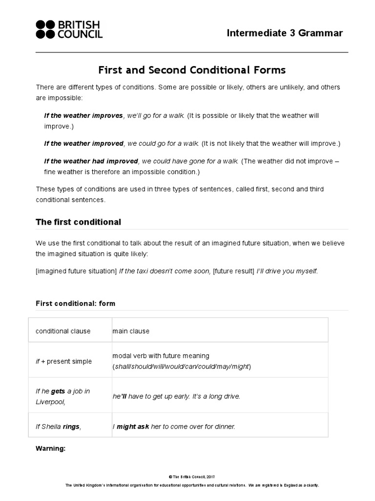 First and Second Conditional Guided Discovery | PDF | Linguistic Morphology | Language Mechanics