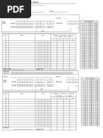 Score Sheets Netball | PDF | Team Sports | Ball Games