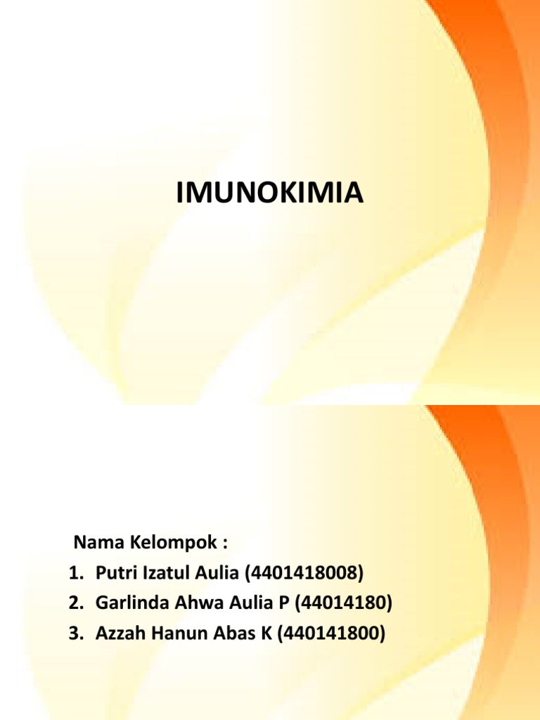 IMUNOKIMIA | PDF