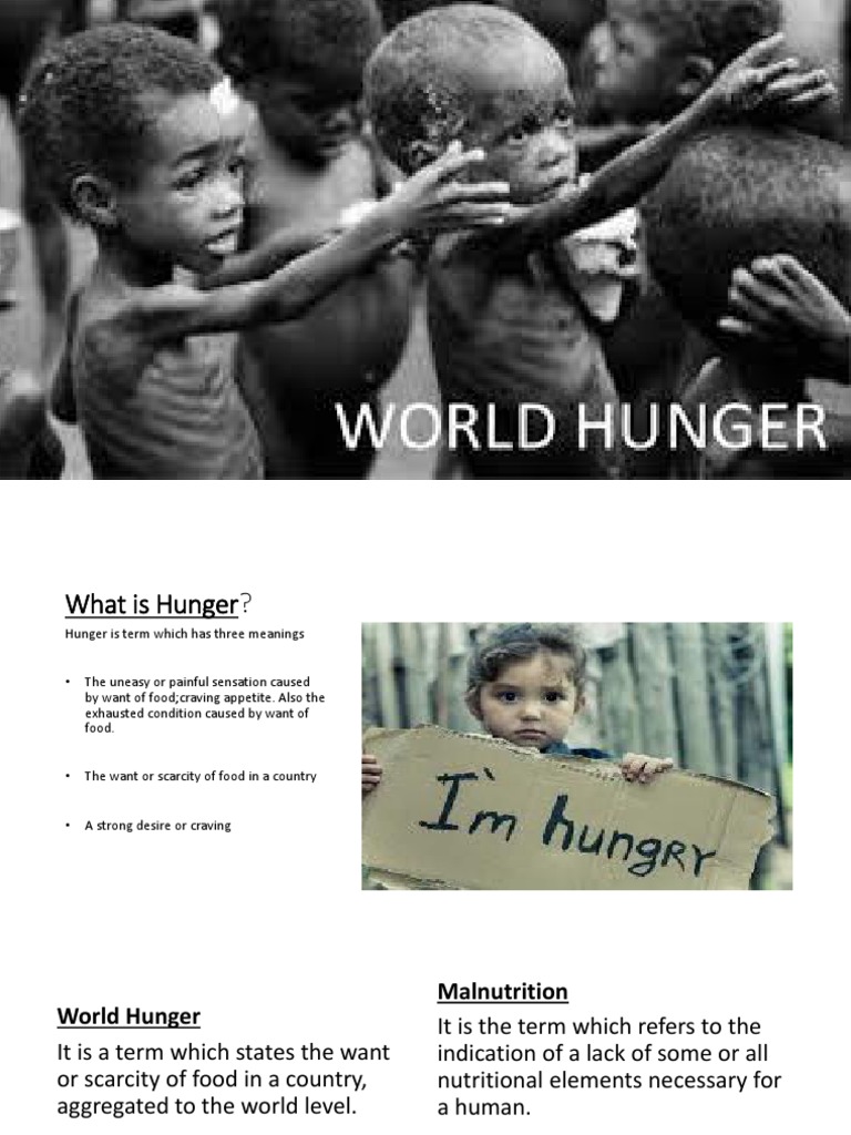 Understanding the Causes and Solutions to Global Hunger: A ...