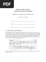 Lab 1 QUBE-Servo Integration Workbook (Student) | PDF | Electrical Engineering | Computing