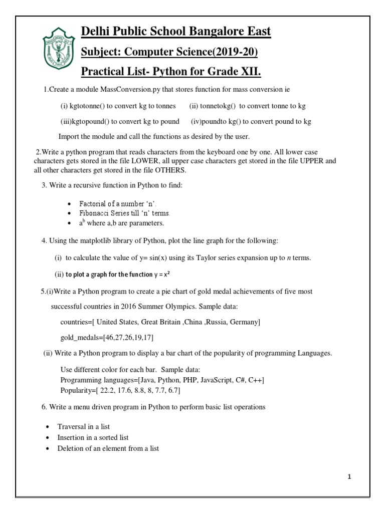 Computer Practical List | PDF | Queue (Abstract Data Type) | Computer ...