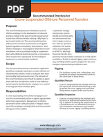 Personnel Transfer via Frog Capsule Procedure | PDF | Crane (Machine)