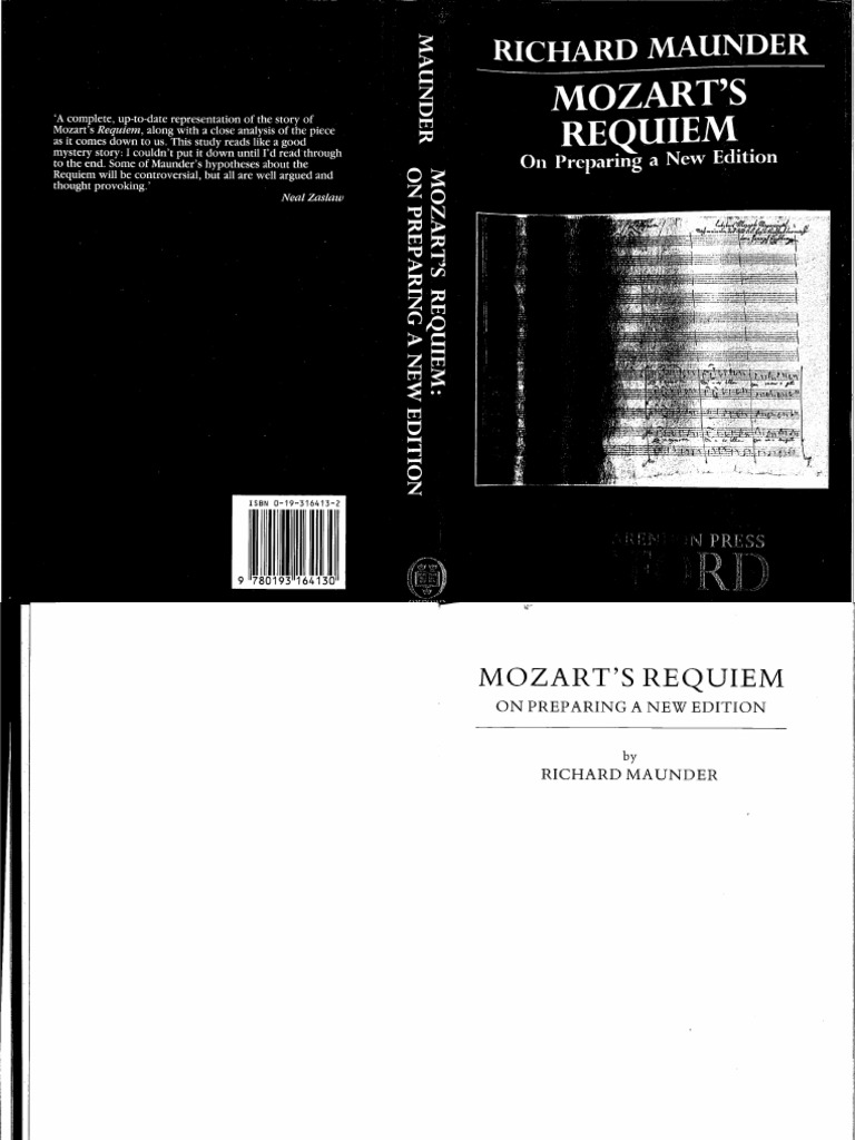 Richard Maunder - Mozart's Requiem PDF | PDF