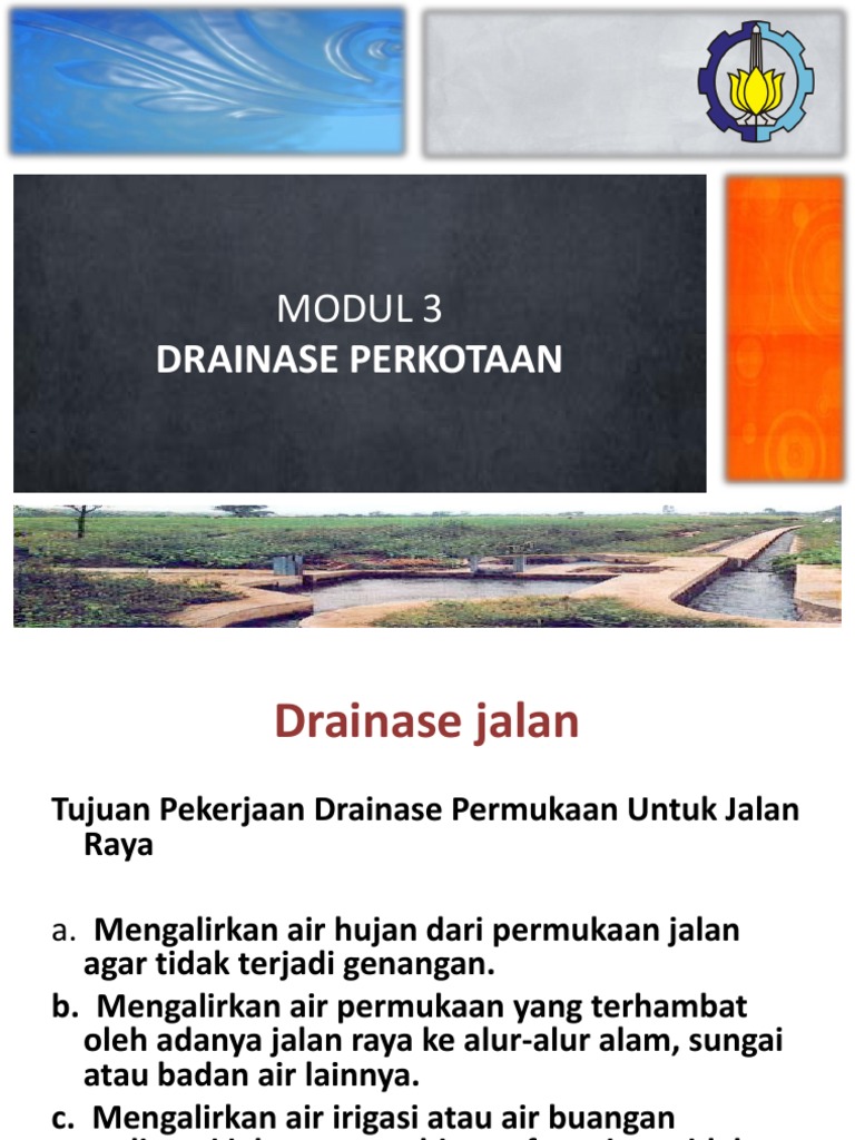 Modul 5 Drainase Jalan Raya | PDF